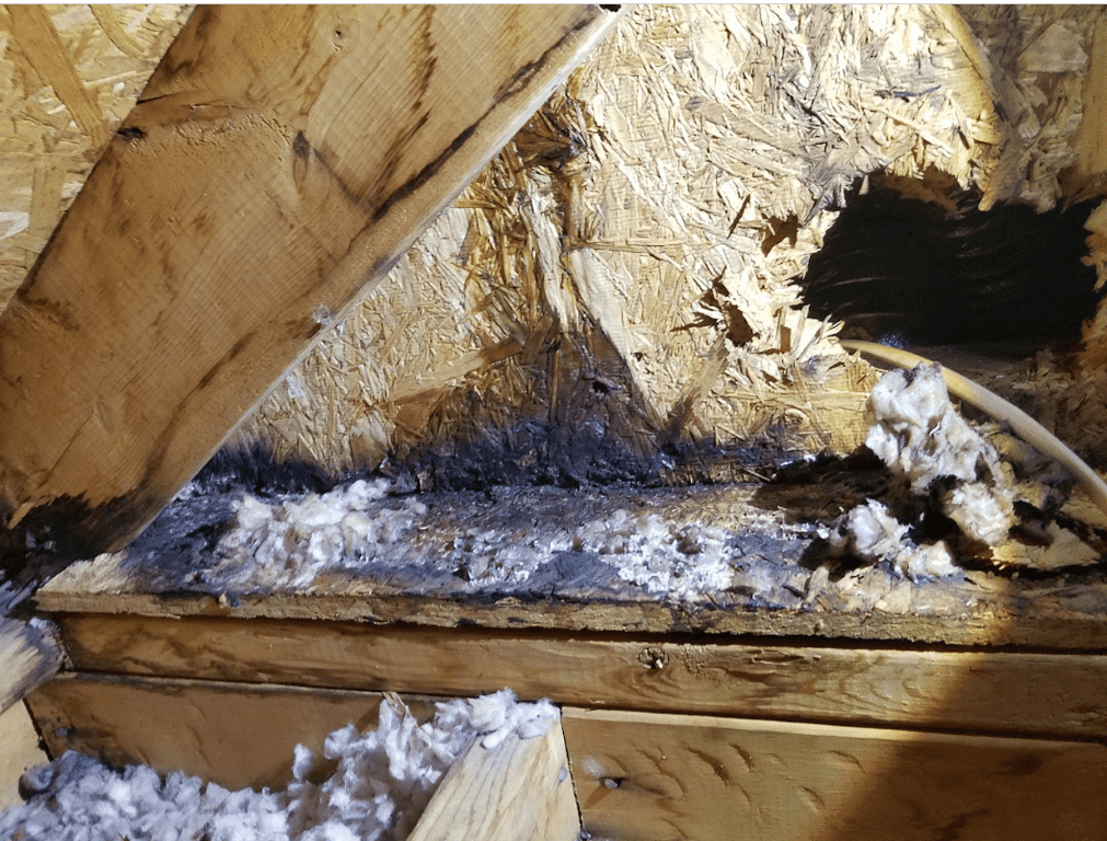 Water infiltration coming from the roof ? Don't wait until it is too ...